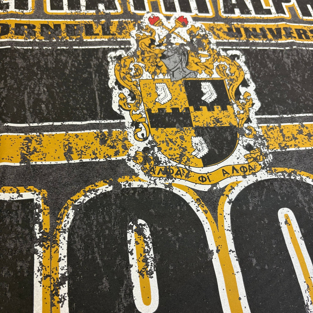 Alpha Phi Alpha Acid Wash Box Tee