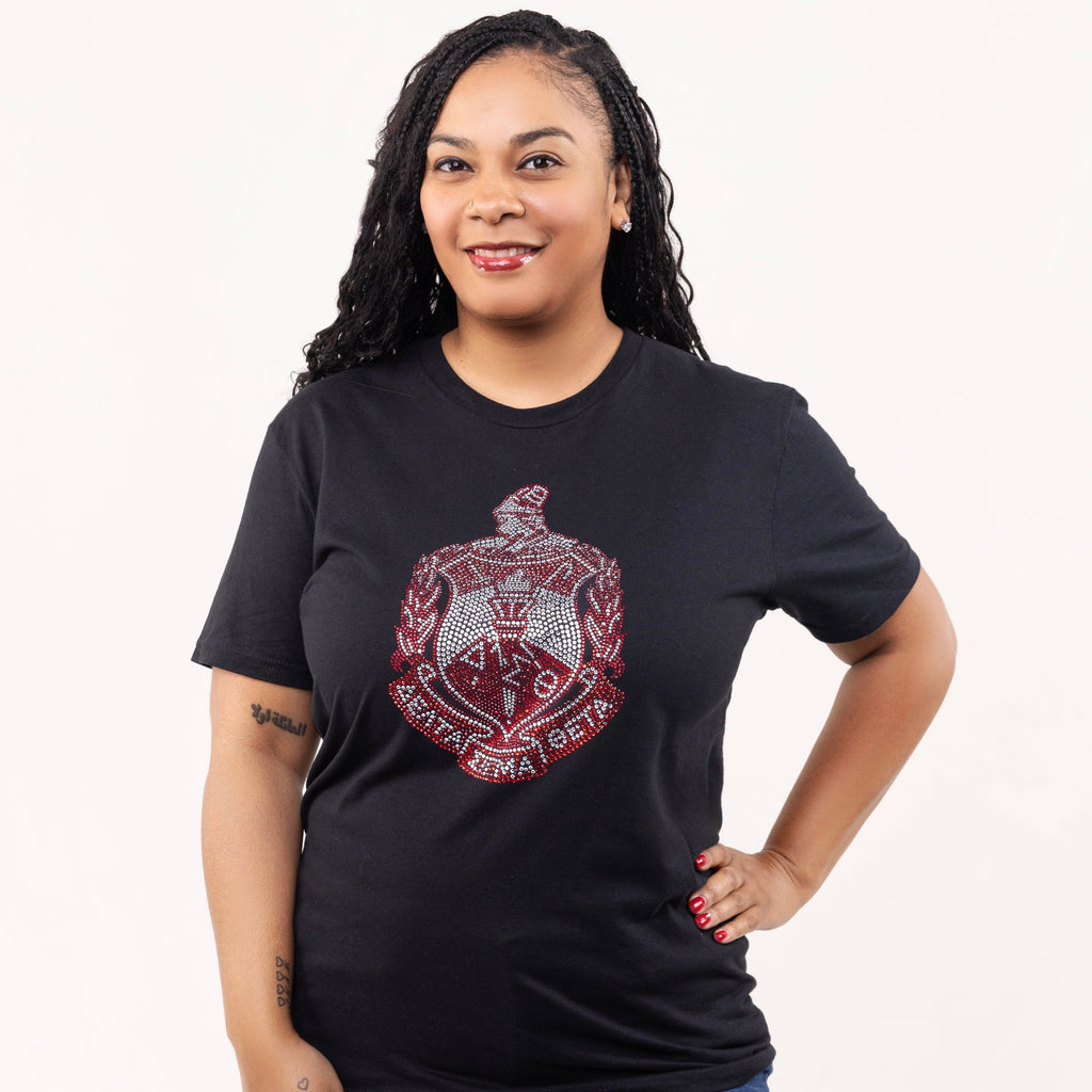 Delta Sigma Theta Bling Crest