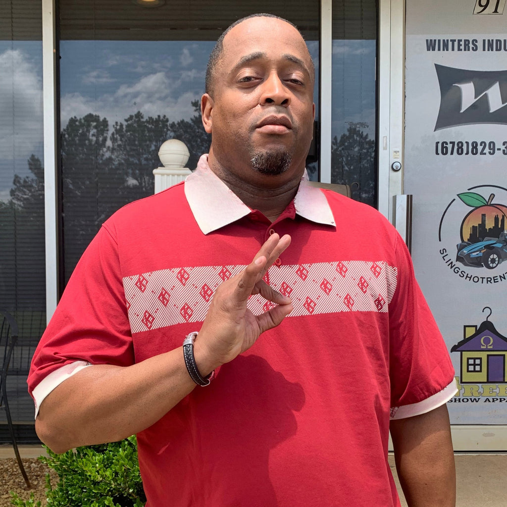 Kappa Alpha Psi Diamond Crimson Polo