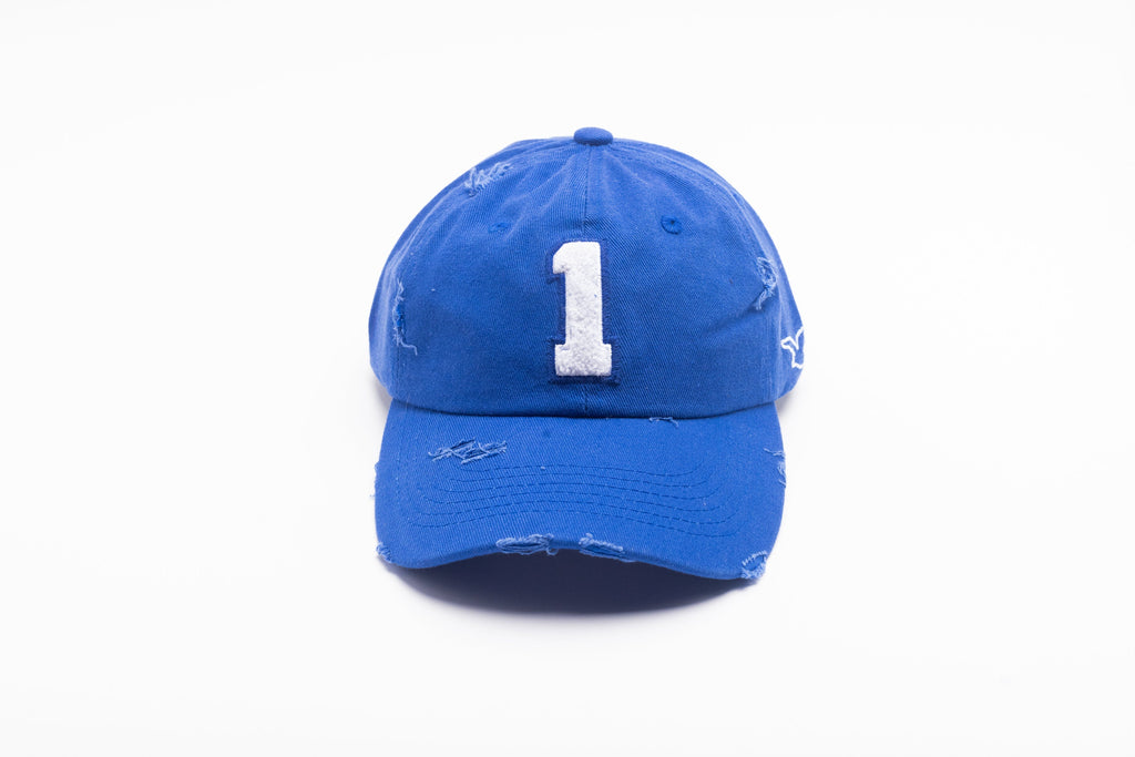 Phi Beta Sigma Blue Chenille Cap