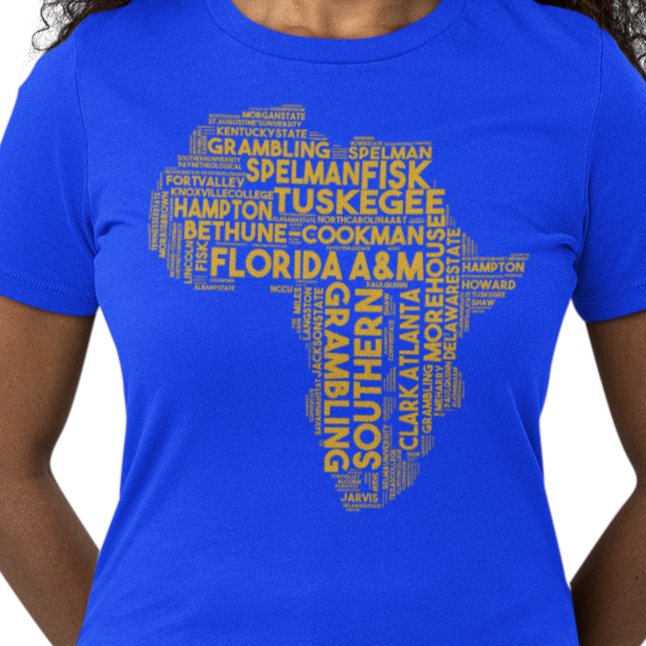 Sigma Gamma Rho HBCU "Fist / Africa" Collage Tee